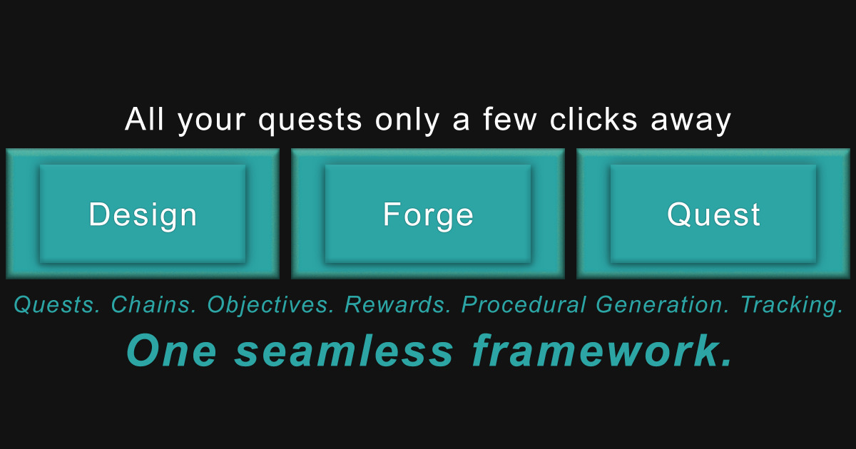 Simple Quest Forge:No-Code Quests, Chains & Procedural Generator w/JSON ...