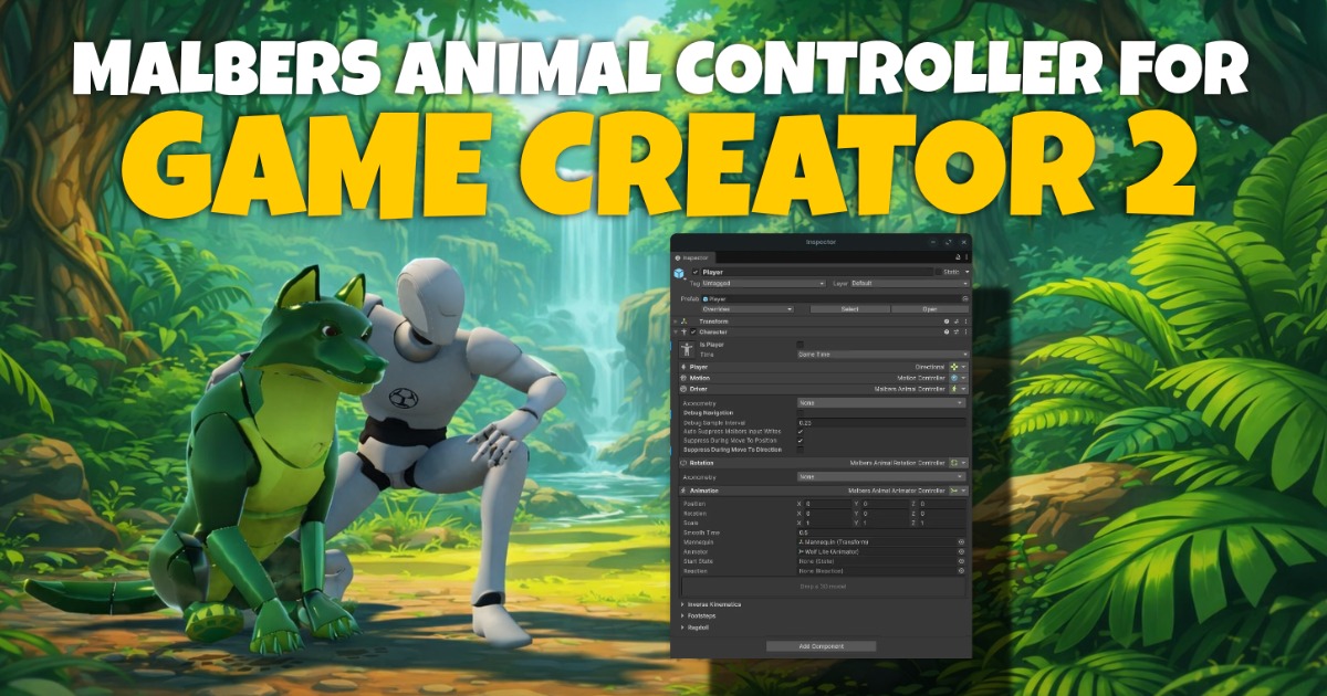 Integration of Malbers Animal Controller into Game Creator 2 ...