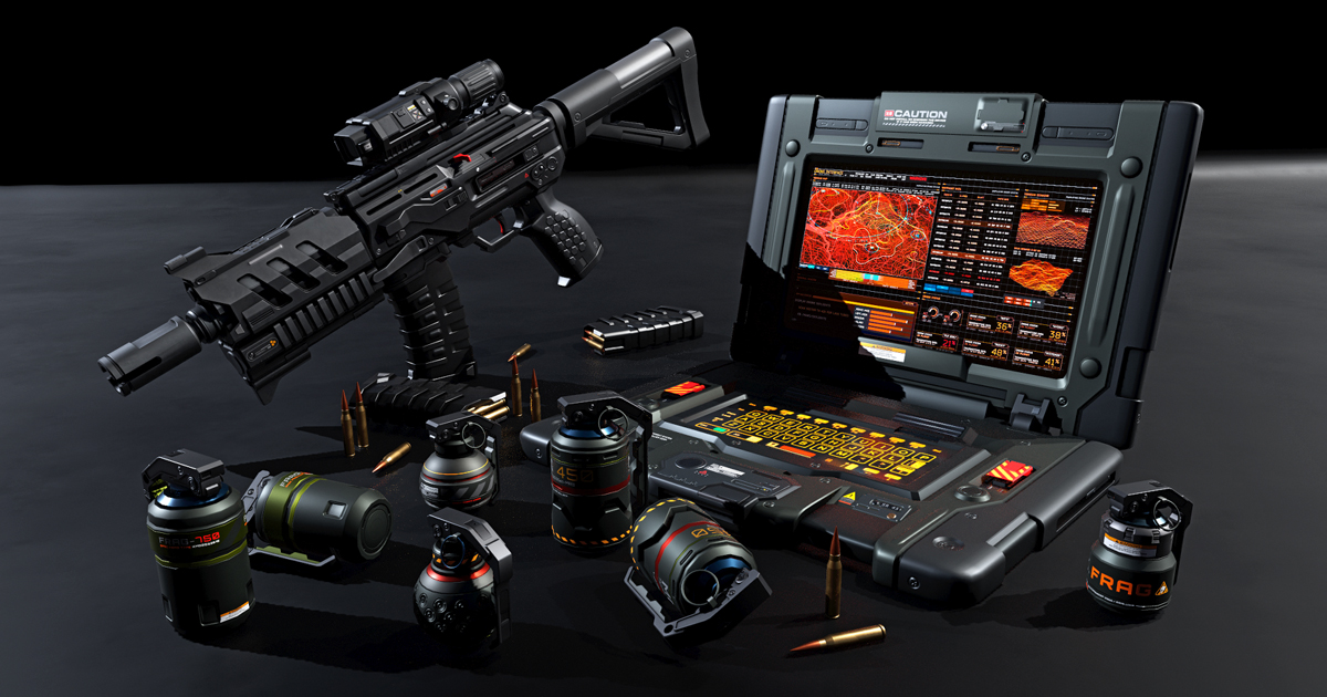 SF MILITARY Pack | 3D Weapons | Unity Asset Store