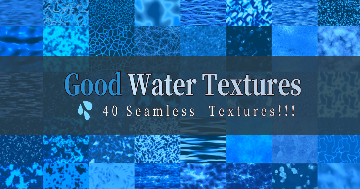 Good Water Textures | 2D Abstract | Unity Asset Store