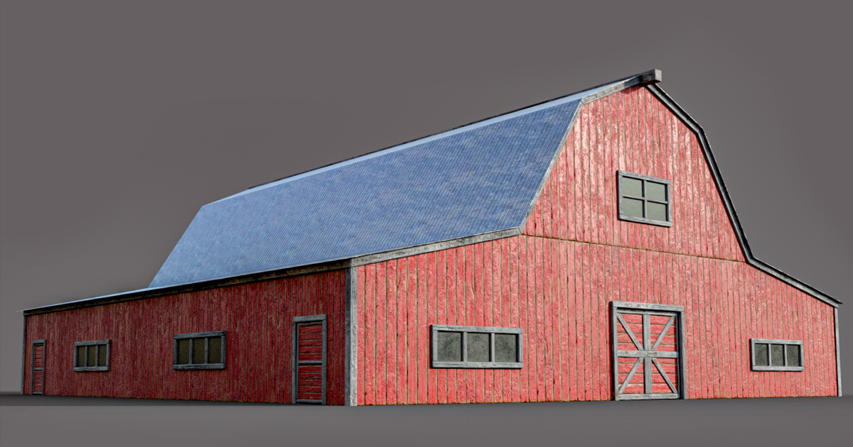 Realistic Barn | 3D Environments | Unity Asset Store