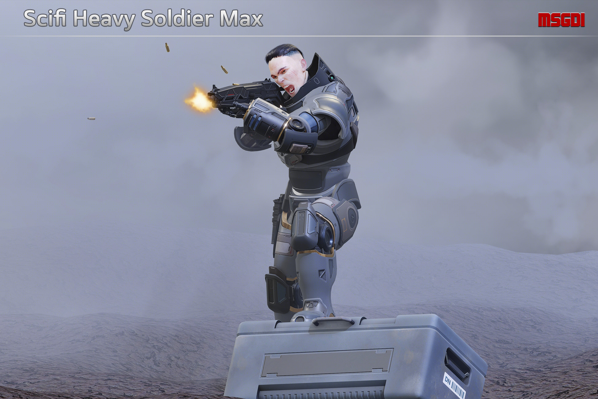 Scifi Heavy Soldier Max | Characters | Unity Asset Store