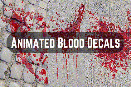 Realistic Animated Blood Decals Pack | Game Content Shopper – Unity ...