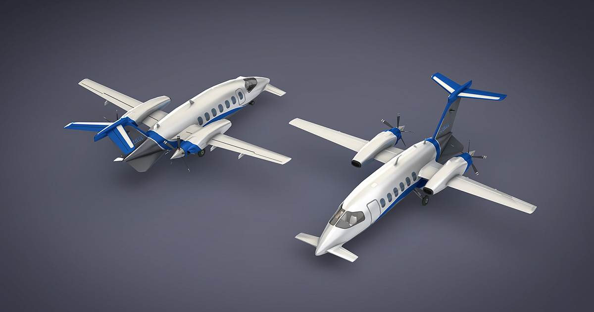 Aircraft - P180 | 3D Air | Unity Asset Store
