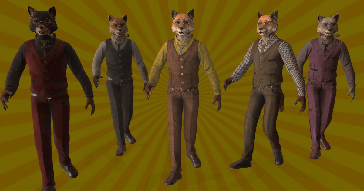 FOX_MAN | 3D Characters | Unity Asset Store