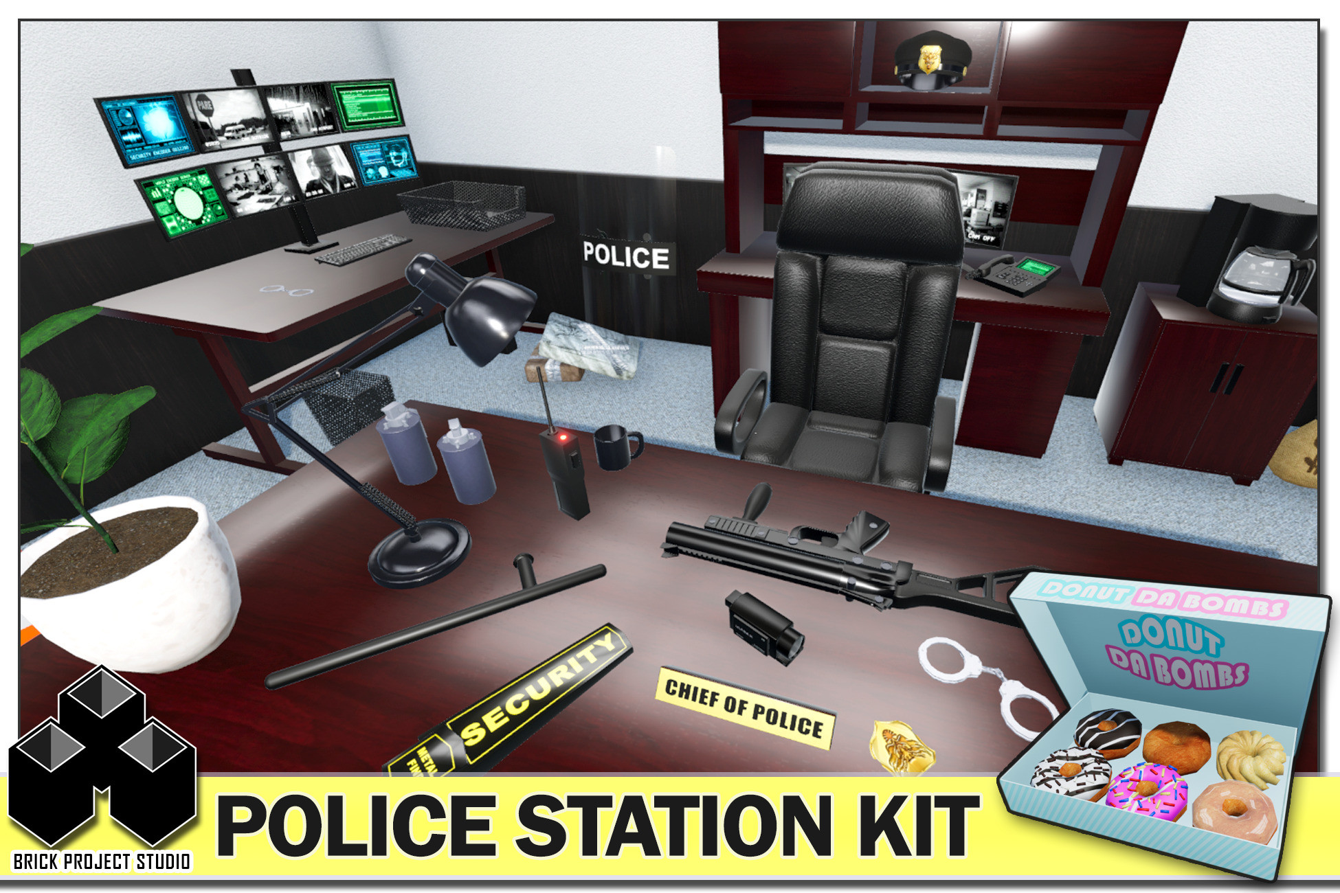 Police Station Kit | 3D Environments | Unity Asset Store