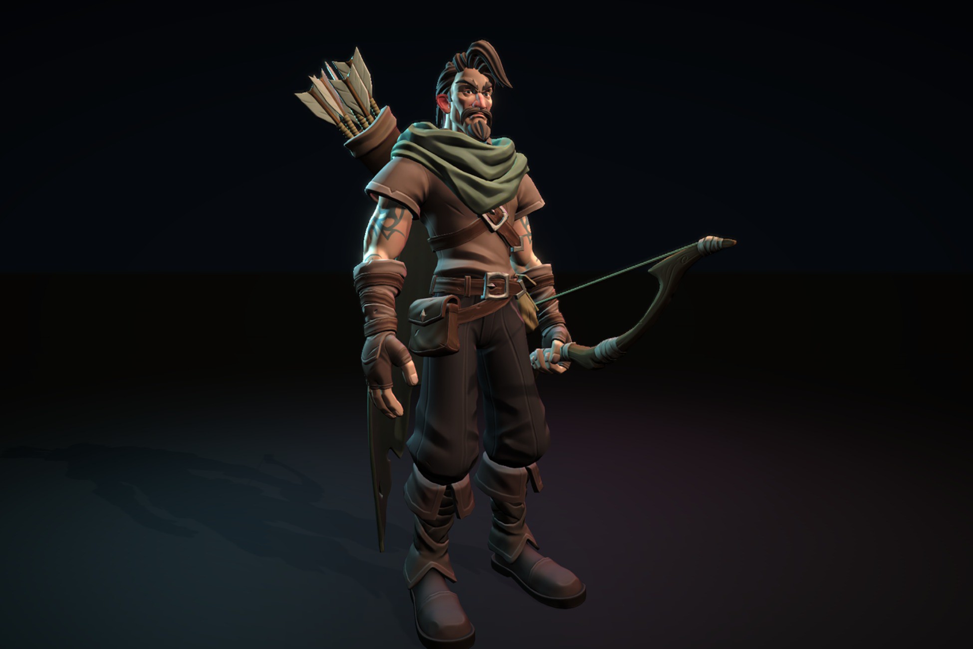 Stylized Bandit Archer | Characters | Unity Asset Store