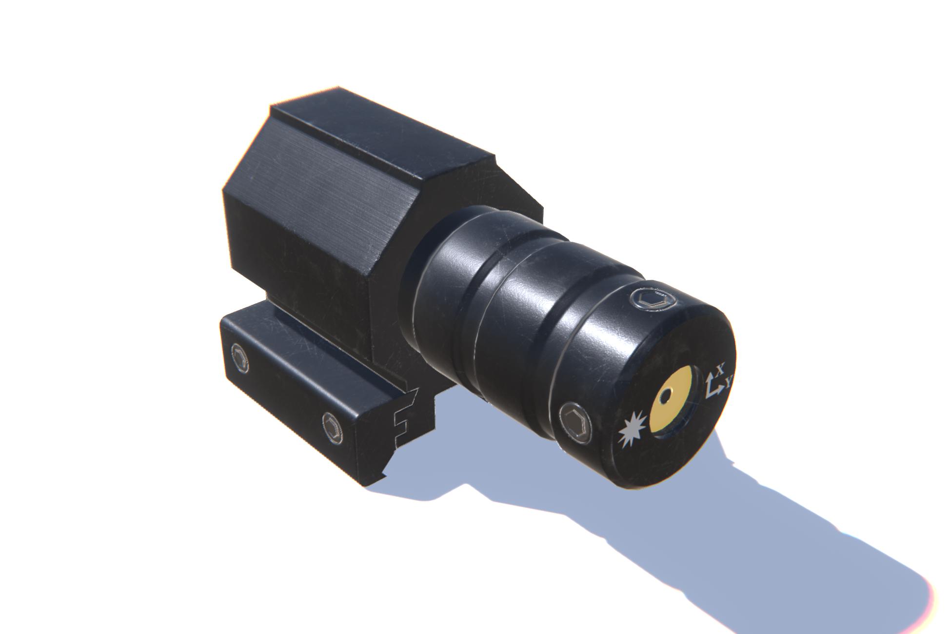 Tactical Red Dot Laser | 3D Guns | Unity Asset Store