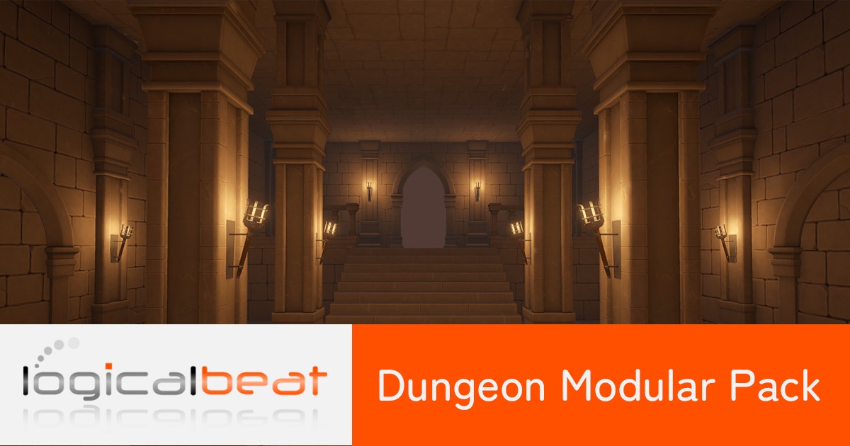 Dungeon Modular Pack | 3D Dungeons | Unity Asset Store