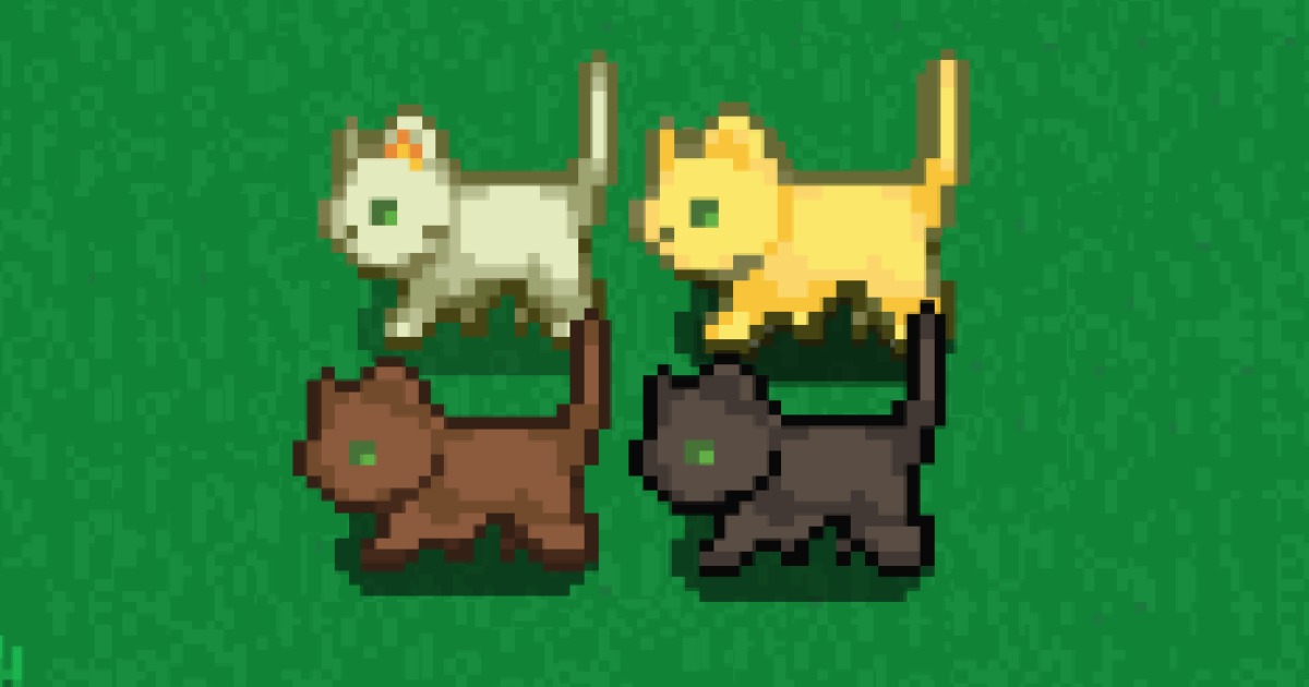 Pixel Art Cats | 2D Characters | Unity Asset Store