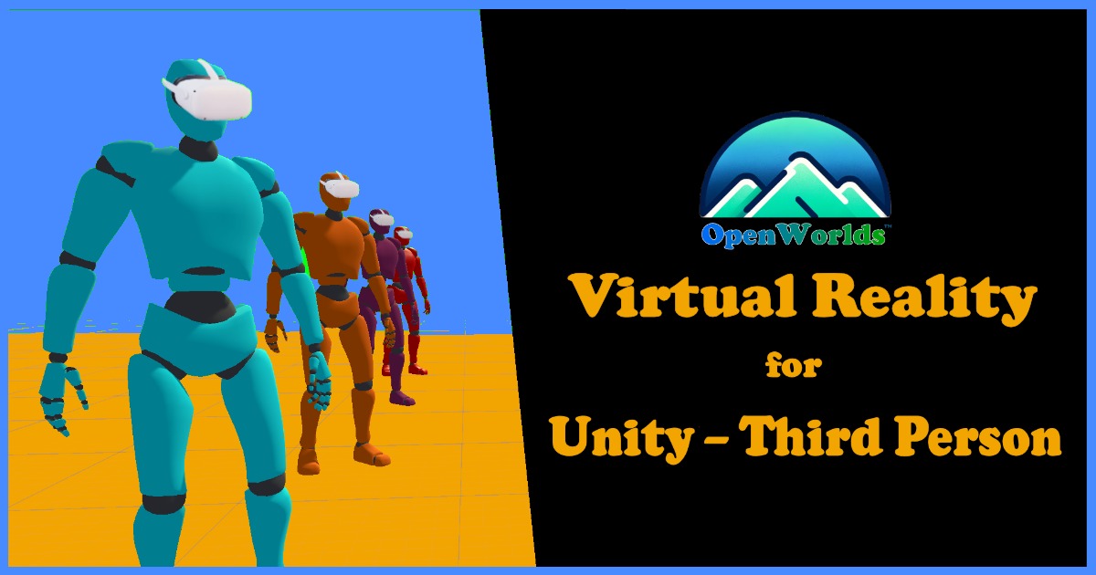 OpenWorlds VR for Unity Third Person | ゲームツールキット | Unity Asset Store