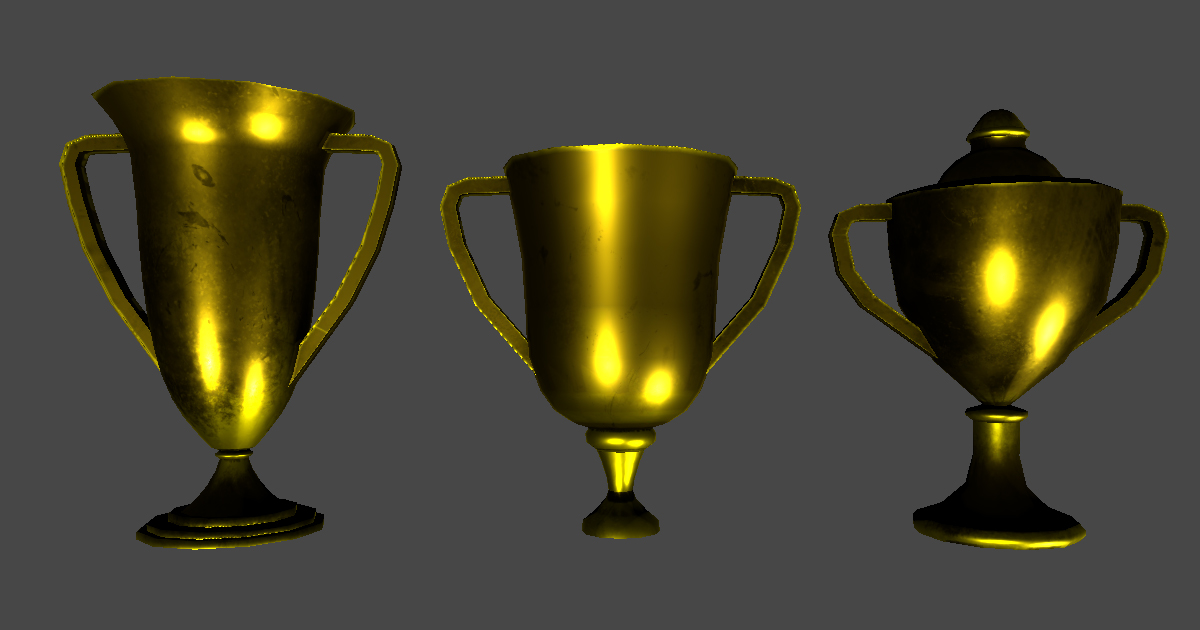 Trophy Cup Pack | 3D Props | Unity Asset Store