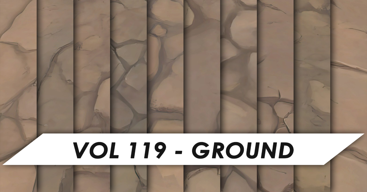 Hand Painted Textures - Vol 119 - Ground | 2D Textures & Materials ...