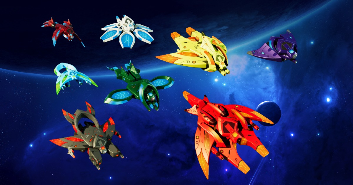 Sci-Fi Alien Modular Spaceship Proton Legacy | 3D Space | Unity Asset Store