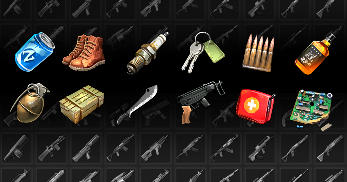 Zombie Survival Icons | 2D Icons | Unity Asset Store