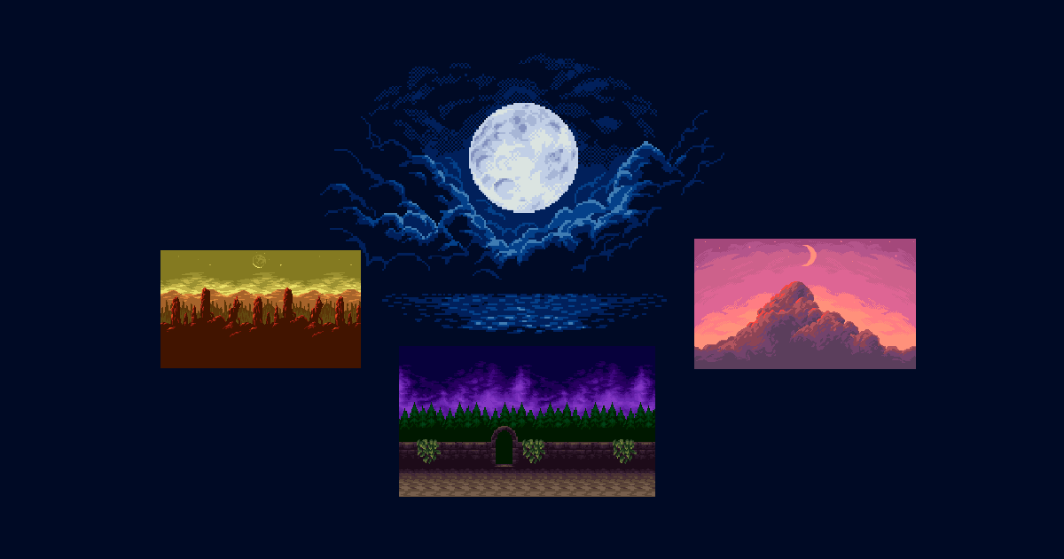 Gothicvania Sky Backgrounds | 2D Sky | Unity Asset Store