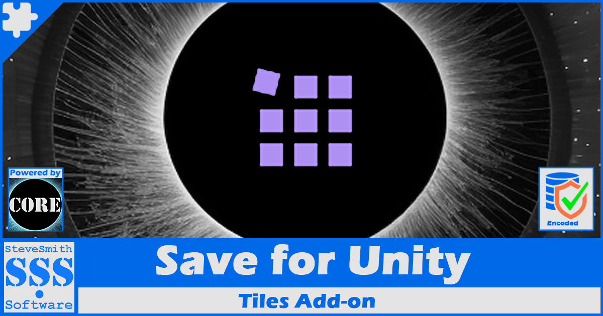 Save for Unity - Tiles Add-on | Utilities Tools | Unity Asset Store