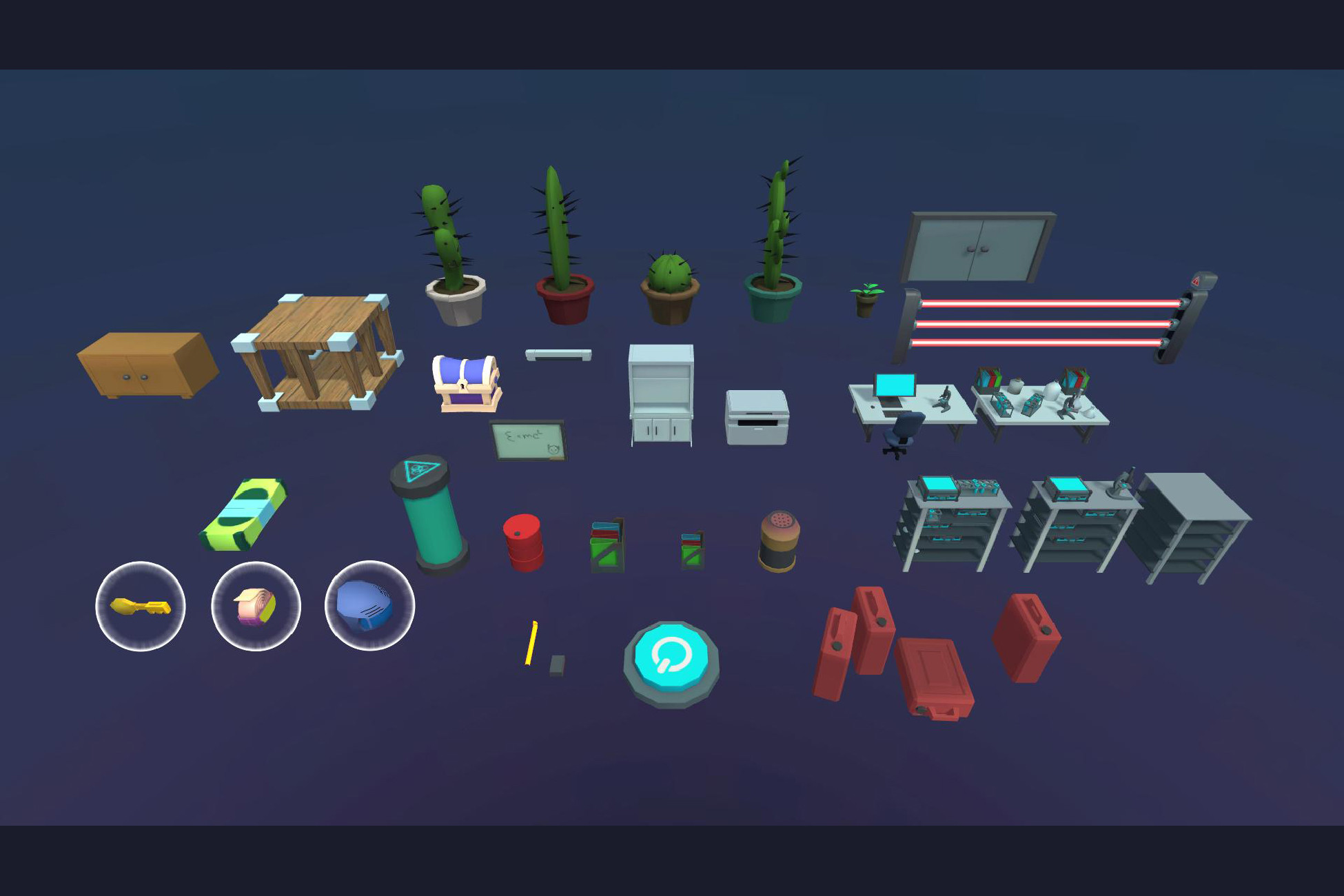 Cartoon Lab environment and props | 3D Environments | Unity Asset Store