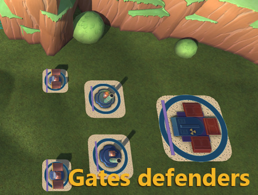 Gates defenders rts game | Templates | Unity Asset Store