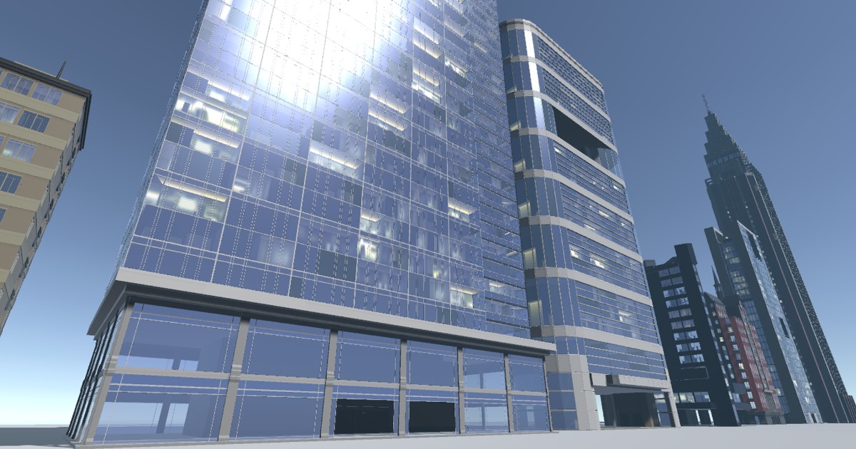 Polygon City Buildings Pack1 | 3D Urban | Unity Asset Store