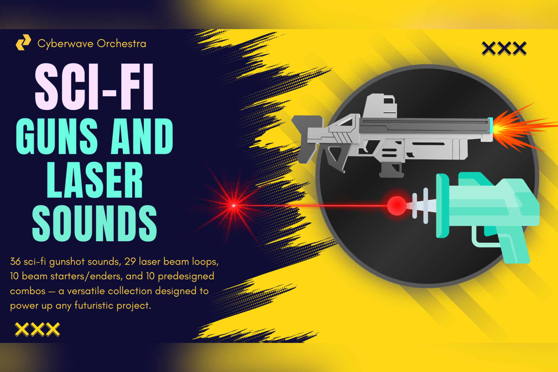 Sci-Fi Guns and Laser Beam Sounds | Audio Sound FX | Unity Asset Store