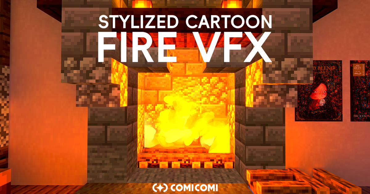 Stylized Cartoon Fire Vfx Vfx 粒子 Unity Asset Store