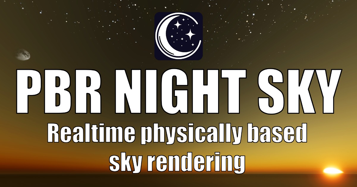 PBR Night Sky | 3D Environments | Unity Asset Store