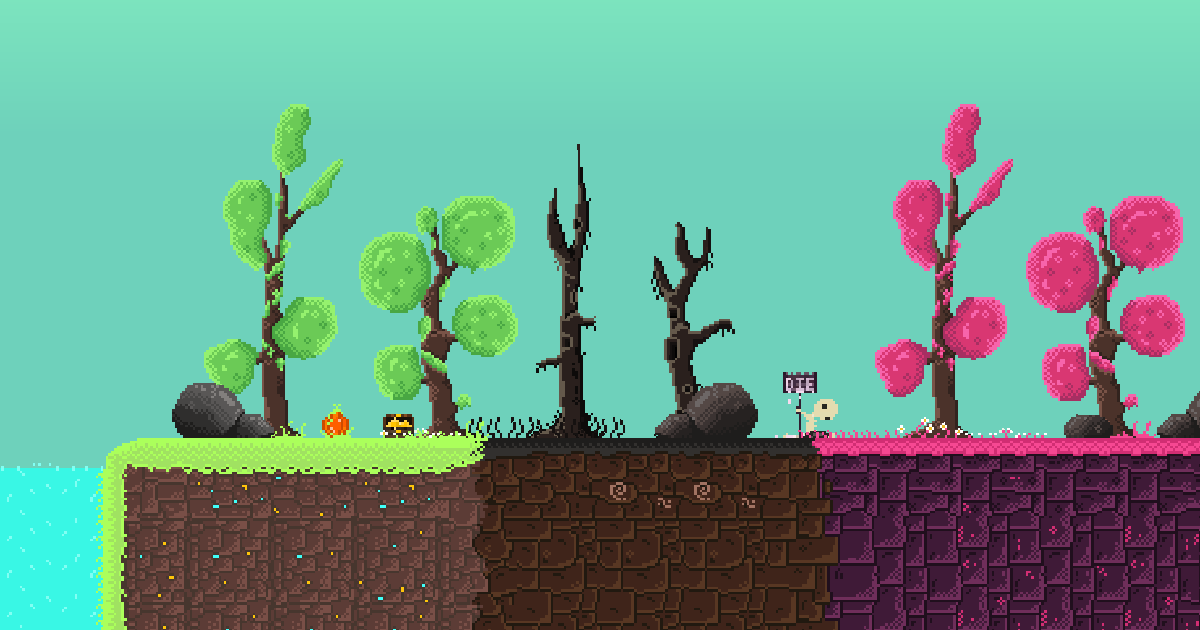 Pixelart - Ground Blocks Vol.1 | 2D Environments | Unity Asset Store