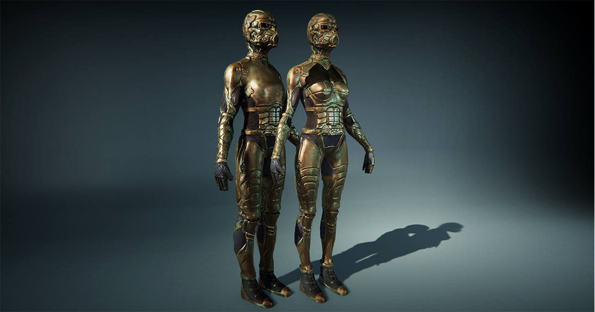 Futuristic Characters | Characters | Unity Asset Store