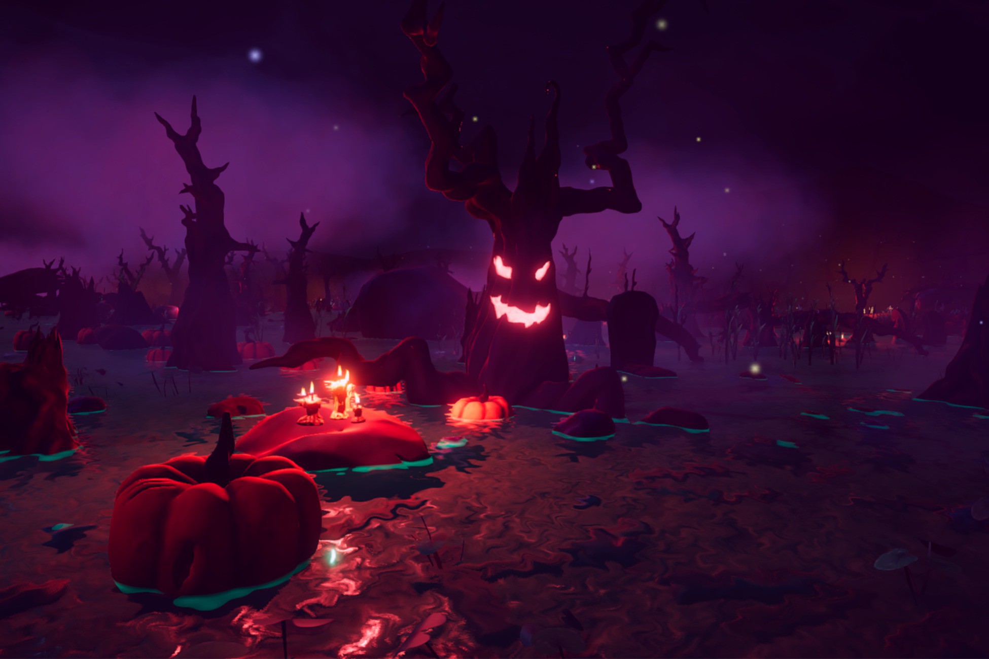 Halloween Dark Forest | 3D Fantasy | Unity Asset Store