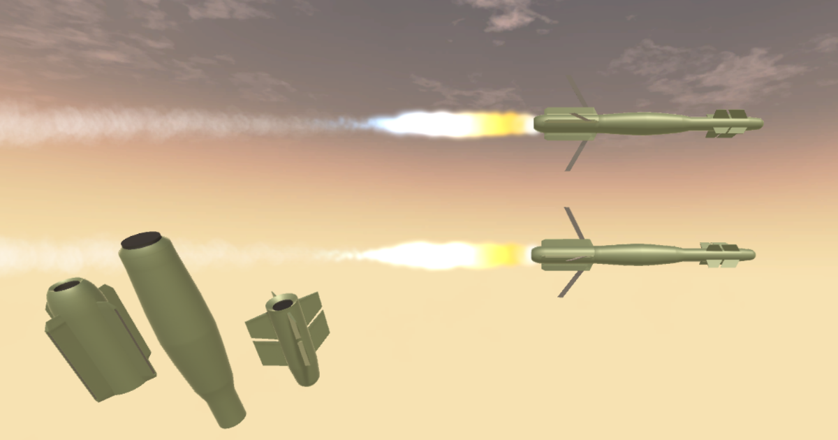 Free 3D Missile | 3D Weapons | Unity Asset Store