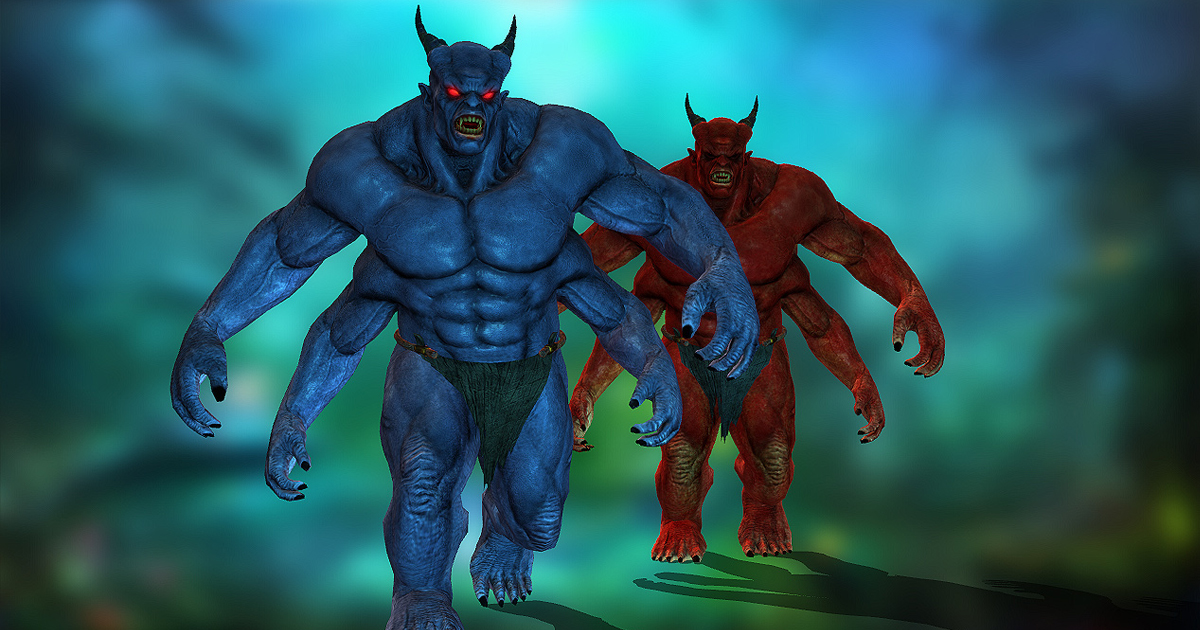 Boss Demon | 3D 생물 | Unity Asset Store
