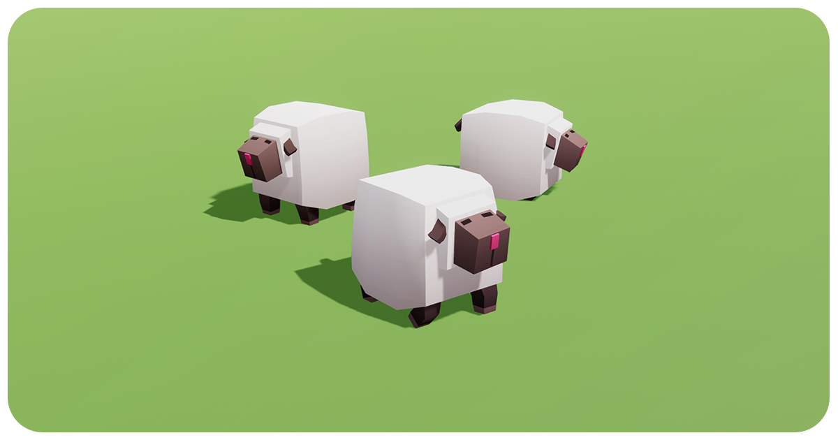 Sheep Mega Toon Series | 3D Animals | Unity Asset Store