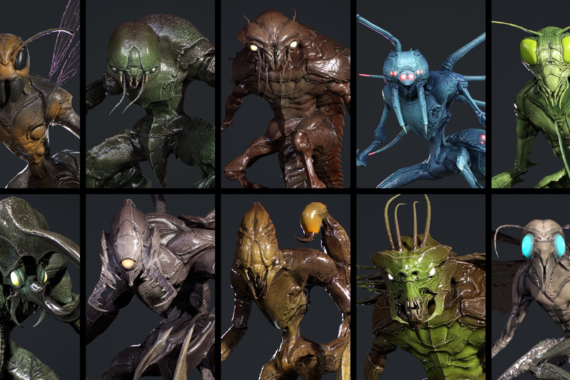 Creatures SuperPack | 3D Creatures | Unity Asset Store