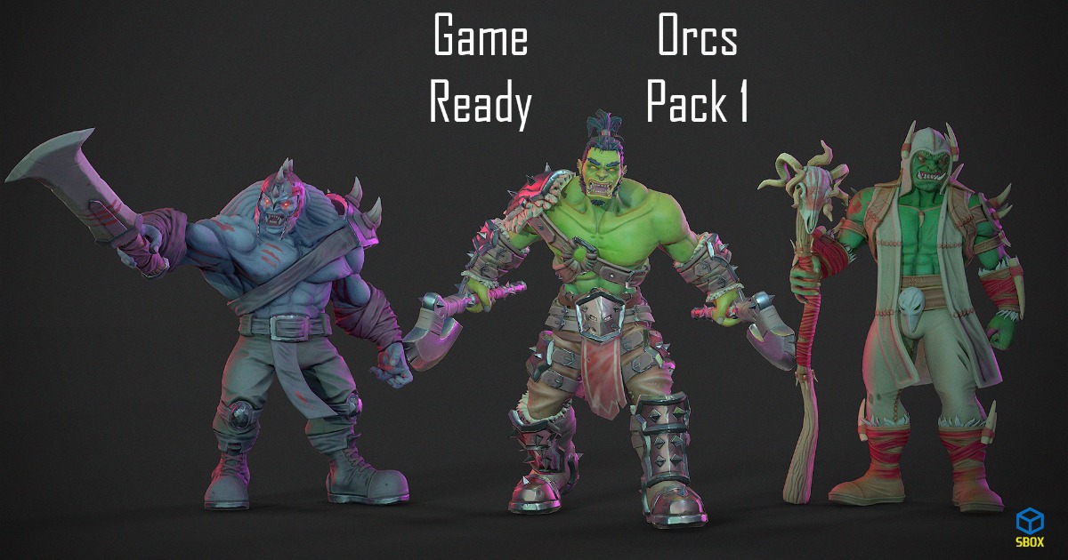 Orcs Pack 1 | Characters | Unity Asset Store