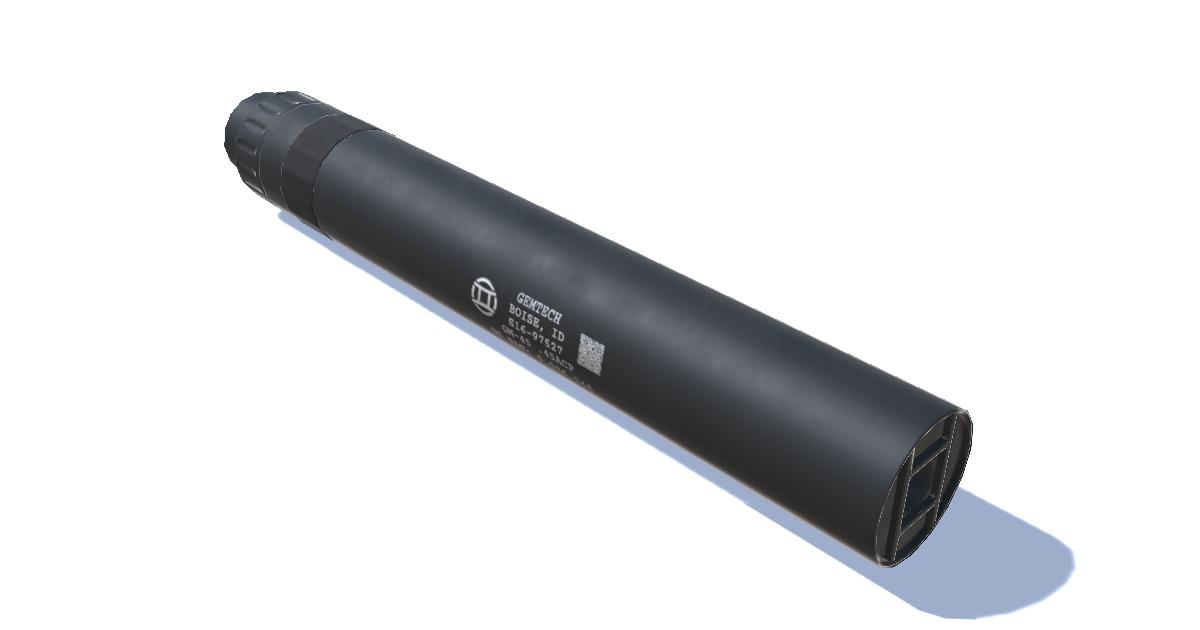 Tactical Silencer .45 ACP 9MM | 3D 총기 | Unity Asset Store
