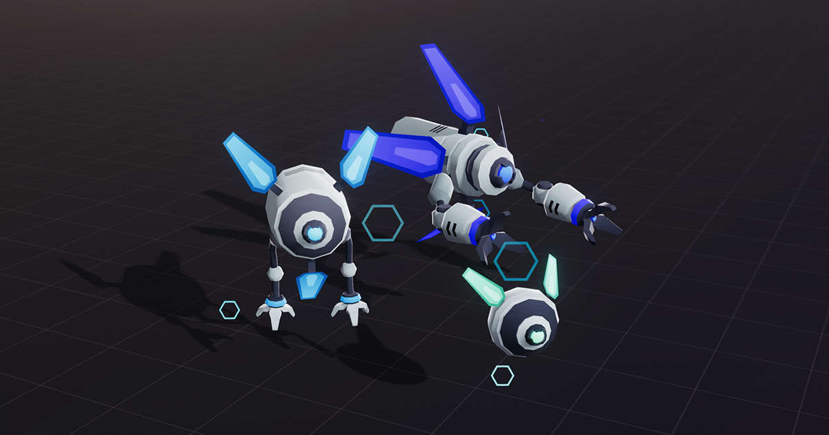 Grid Bot Nexus Robot Evolution Pack Cute Series | 3D Robots | Unity Asset Store