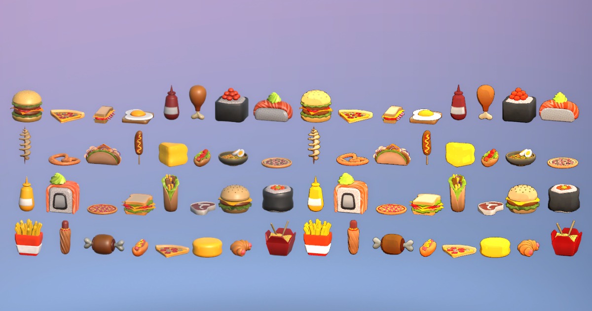 3D Prop Food | 3D Food | Unity Asset Store