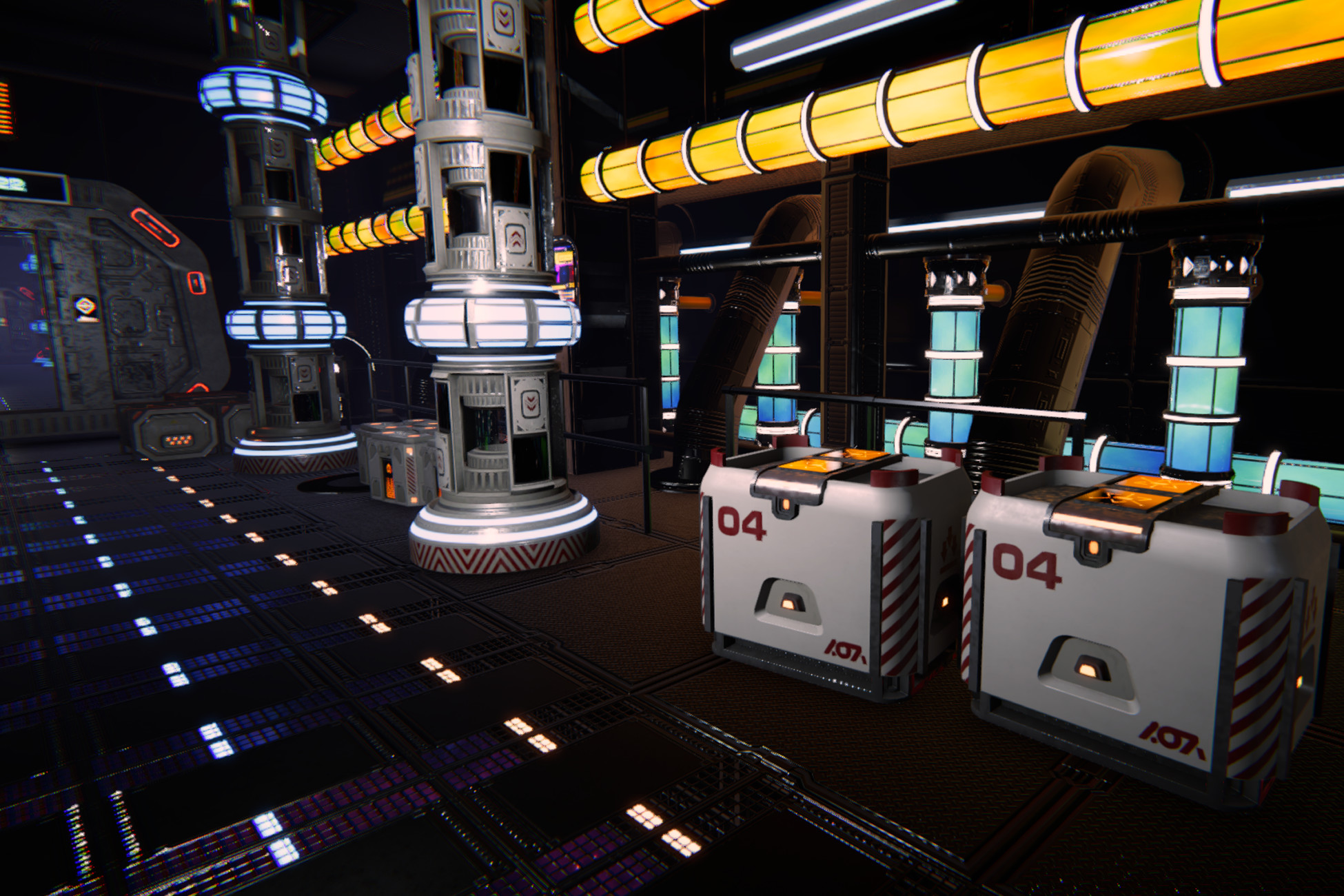 SciFi Props | 3D Interior | Unity Asset Store