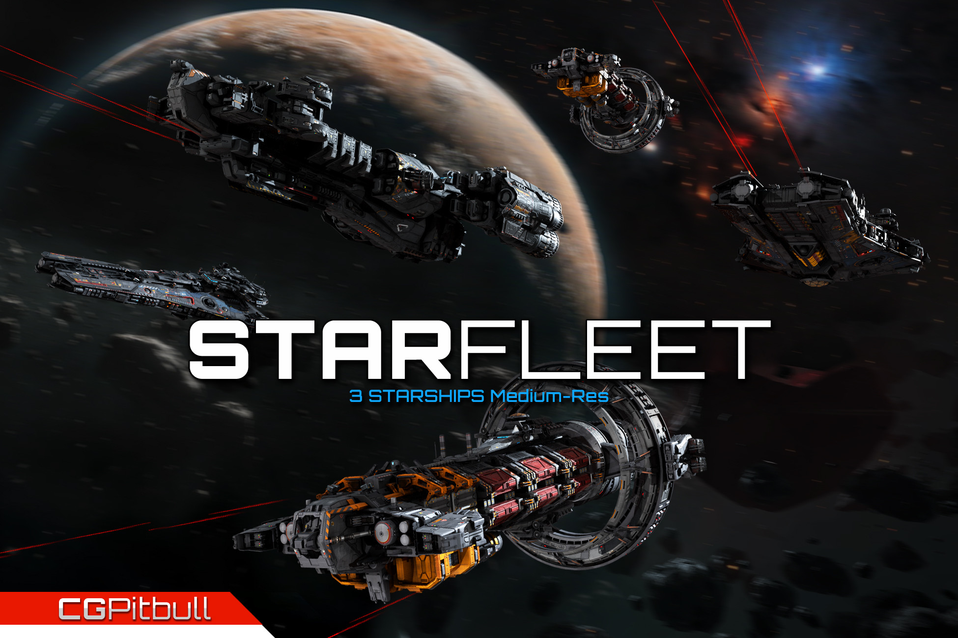 STARFLEET | 3D Space | Unity Asset Store