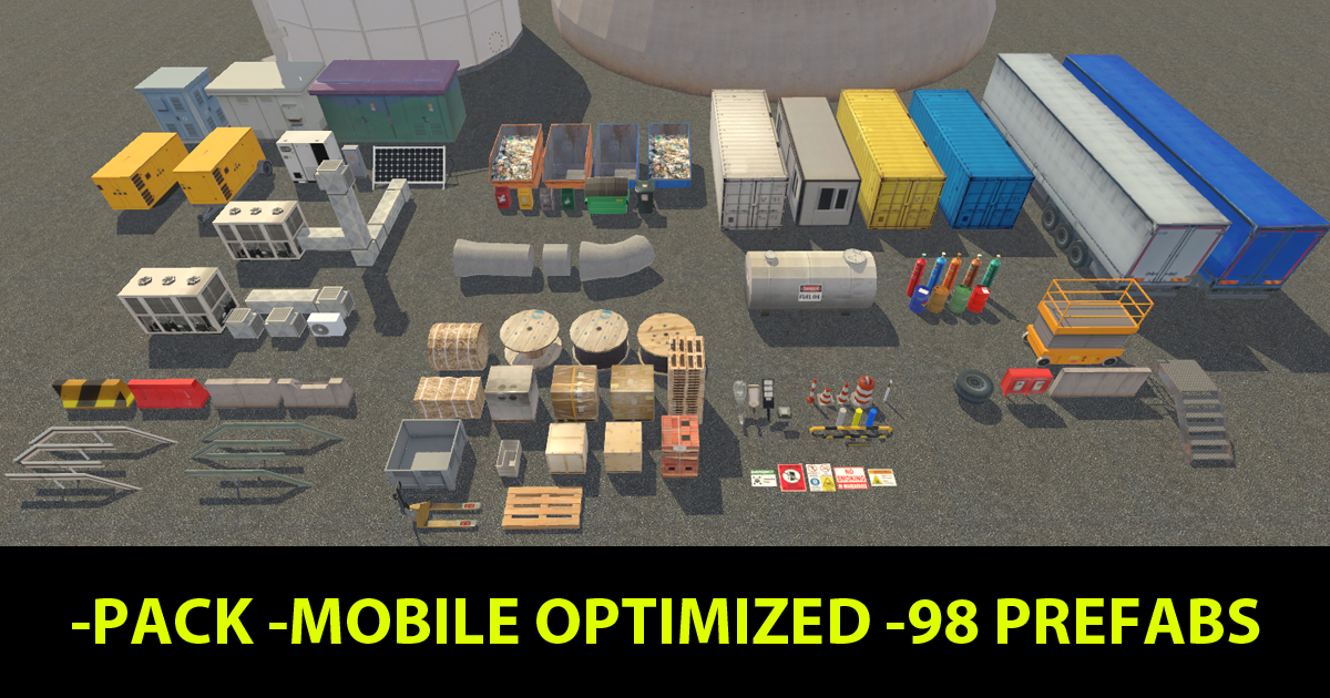 3D environment/industrial pack | 3D Industrial | Unity Asset Store