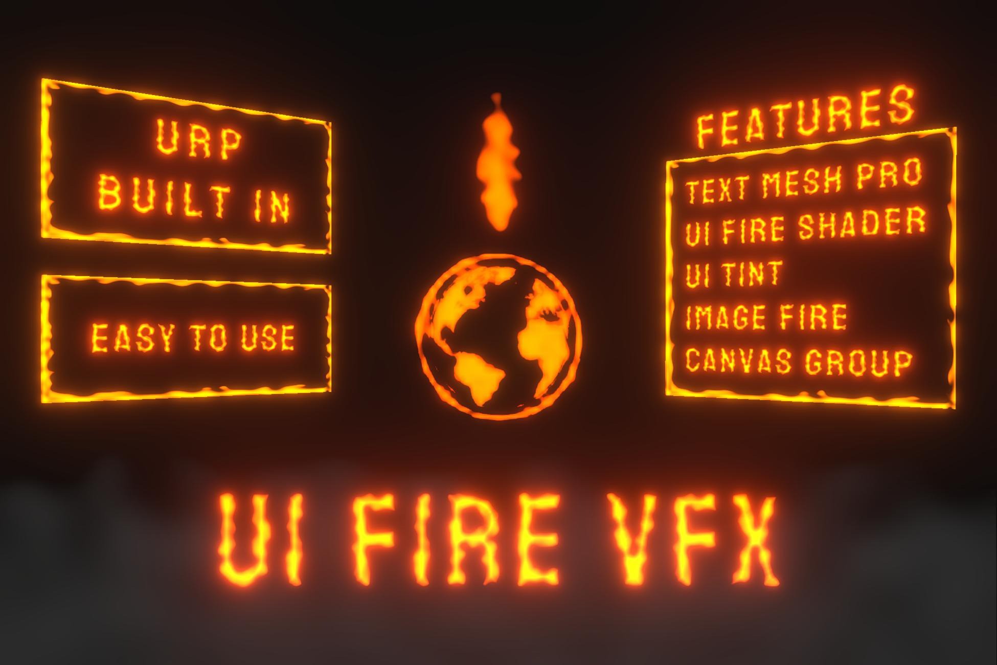 UI FIRE VFX | VFX | Unity Asset Store