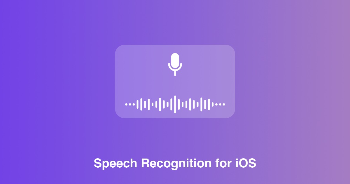 Speech Recognition for iOS | Integration | Unity Asset Store