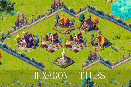 Isometric Hexagon Tiles Pack | Unity AssetStore概要 优惠信息 beta