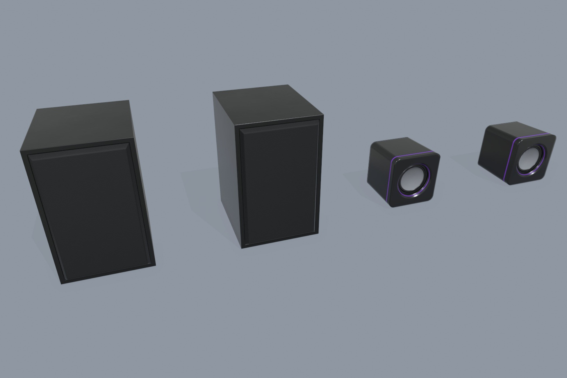 Computer Speakers 02 | 3D 전자제품 | Unity Asset Store