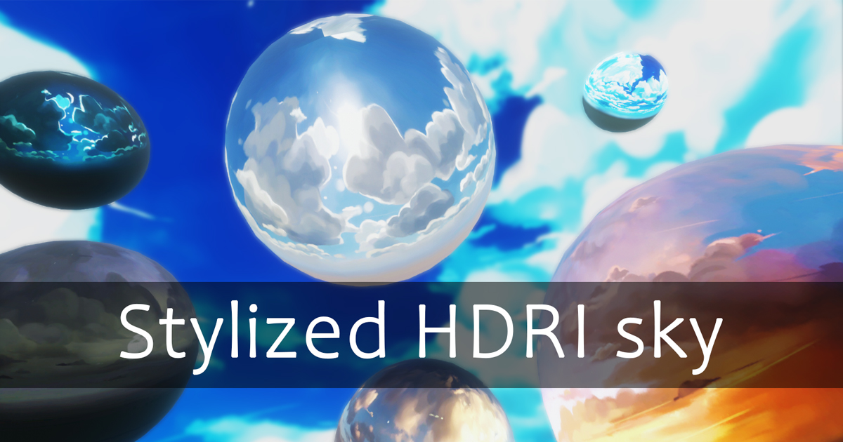 Cartoon & Stylized HDRI sky Pack 01 | 2D Sky | Unity Asset Store