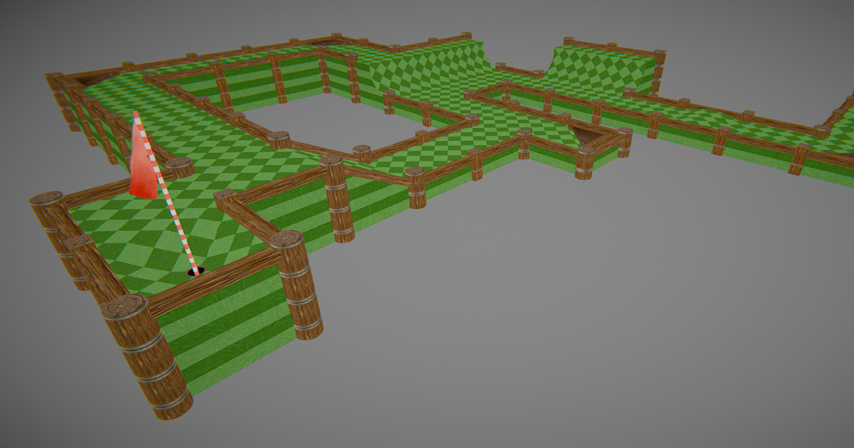 Stylized General Modular Mini Golf Asset Package | 3D Environments ...