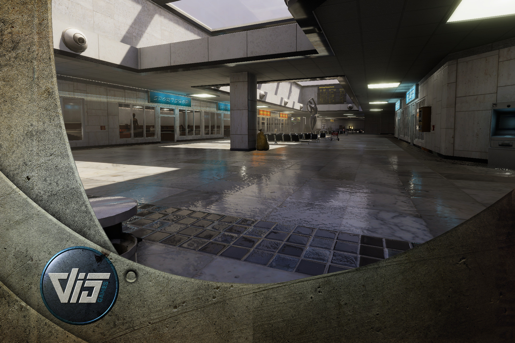 Airport Terminal Scene - High Detail | 3D Environments | Unity Asset Store