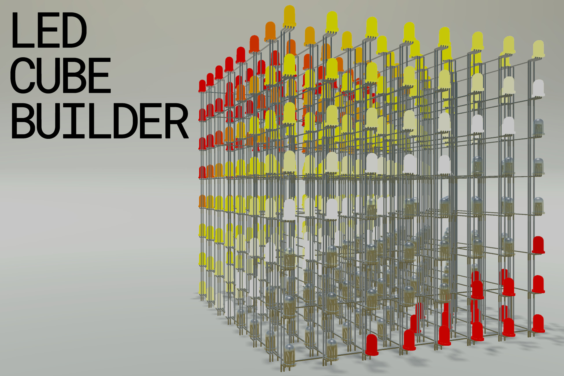 LED Cube Builder | 3D 전자제품 | Unity Asset Store