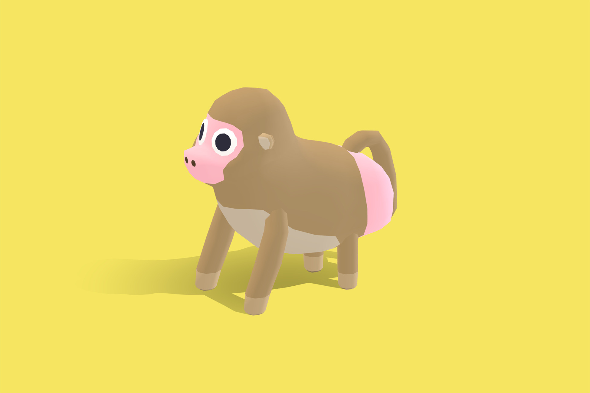 Baboon - Quirky Series | Characters | Unity Asset Store